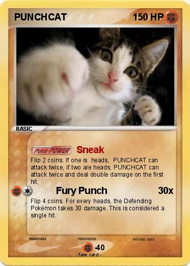Pokémon PUNCHCAT 1 1 - Sneak - My Pokemon Card