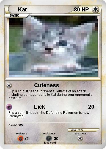 Pokémon Kat 286 286 - Cuteness - My Pokemon Card