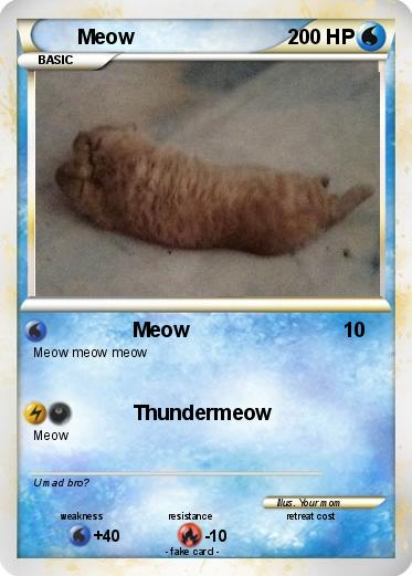 Pokémon Meow 101 101 - Meow - My Pokemon Card