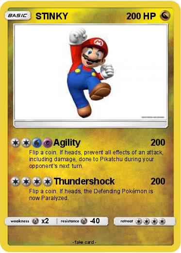 Pokémon STINKY 234 234 - Agility - My Pokemon Card
