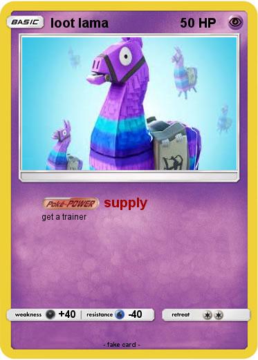 Pokémon loot lama 1 1 - supply - My Pokemon Card