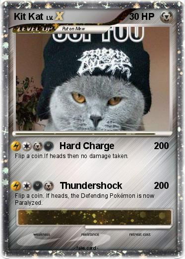 Pokémon Kit Kat 49 49 - Hard Charge - My Pokemon Card