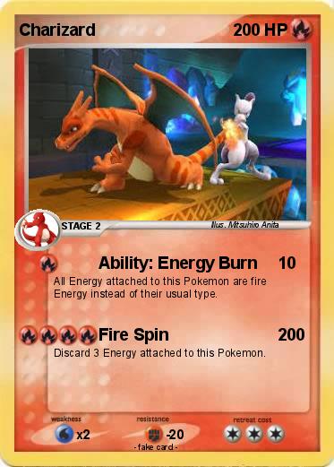 Pokémon Charizard 10193 10193 - Ability: Energy Burn - My Pokemon Card