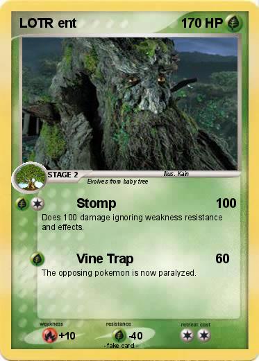 Pokémon LOTR ent - Stomp - My Pokemon Card
