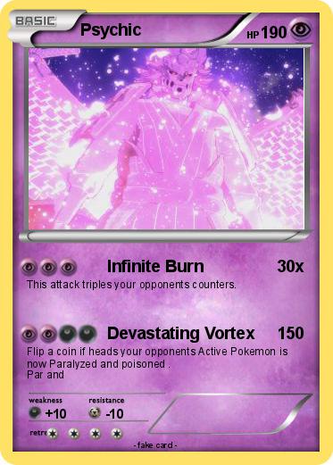 Pokémon Psychic 503 503 - Infinite Burn - My Pokemon Card