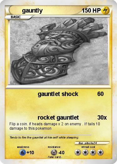 Pokémon gauntly - gauntlet shock - My Pokemon Card