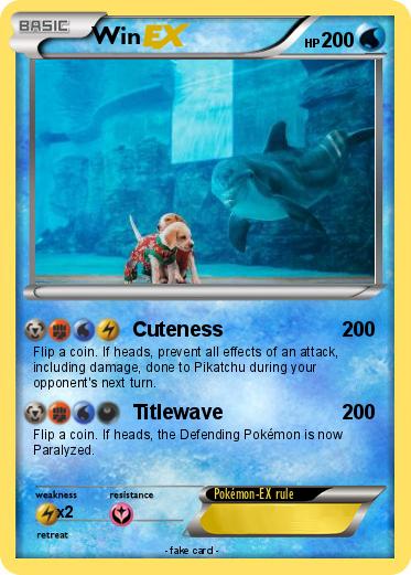 Pokémon Win 43 43 - Cuteness - My Pokemon Card