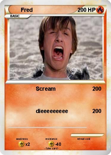 Pokémon Fred 531 531 - Scream - My Pokemon Card