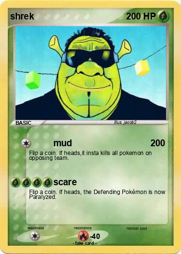 Pokémon shrek 2125 2125 - mud - My Pokemon Card