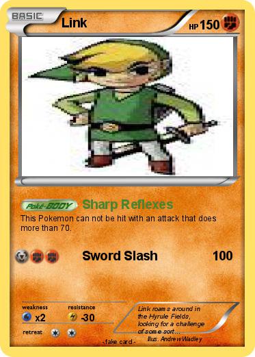Pokémon Link 4058 4058 - Sharp Reflexes - My Pokemon Card
