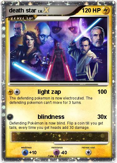 Pokémon death star 117 117 - light zap - My Pokemon Card