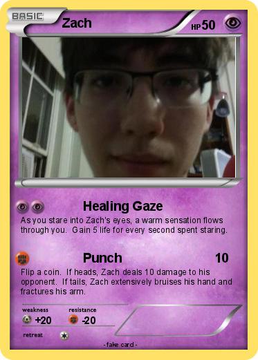 Pokémon Zach 380 380 - Healing Gaze - My Pokemon Card
