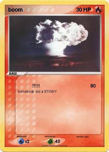 Pokémon boom - !!!!! - My Pokemon Card