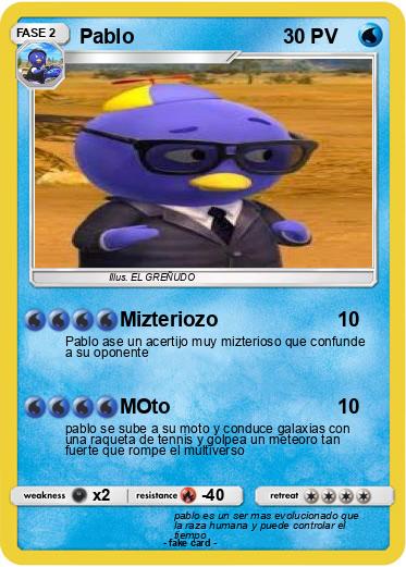 Pokémon Pablo 344 344 - Mizteriozo - Mi carta pokémon