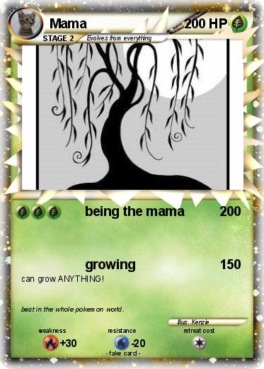Pokémon Mama 324 324 - being the mama - My Pokemon Card