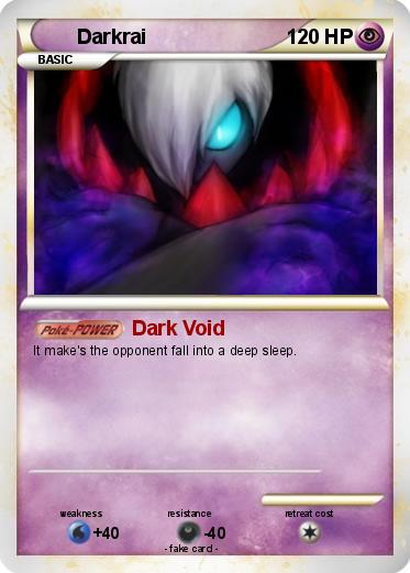 Pokémon Darkrai 1357 1357 - Dark Void - My Pokemon Card