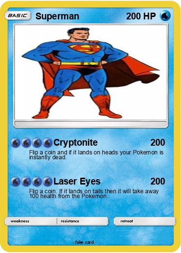 Pokémon Superman 893 893 - Cryptonite - My Pokemon Card