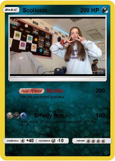 Pokémon Scoliosis - Scolio - My Pokemon Card