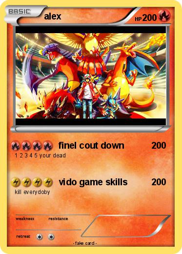 Pokémon alex 1801 1801 - finel cout down - My Pokemon Card
