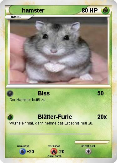 Pokémon hamster 463 463 - Biss - My Pokemon Card