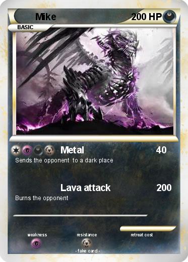 Pokémon Mike 571 571 - Metal - My Pokemon Card
