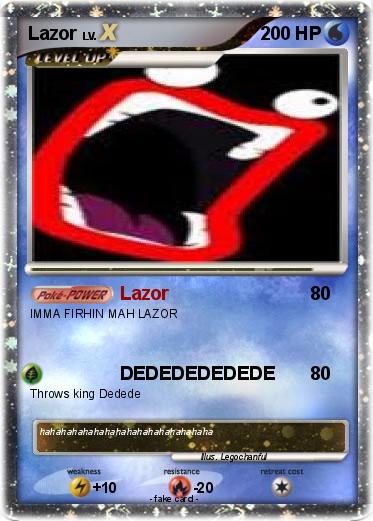 Pokémon Lazor 8 8 - Lazor - My Pokemon Card