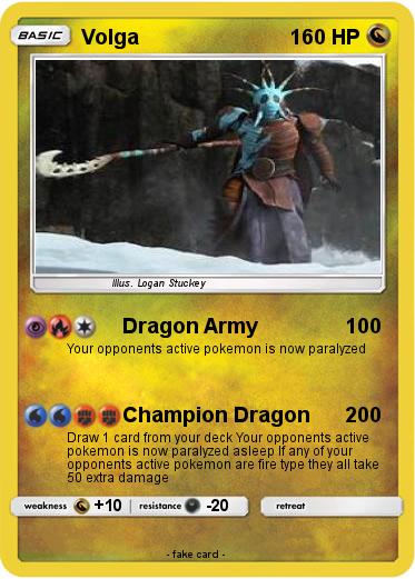 Pokémon Volga 7 7 - Dragon Army - My Pokemon Card
