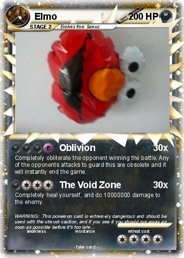 Pokémon Elmo 280 280 - Oblivion - My Pokemon Card