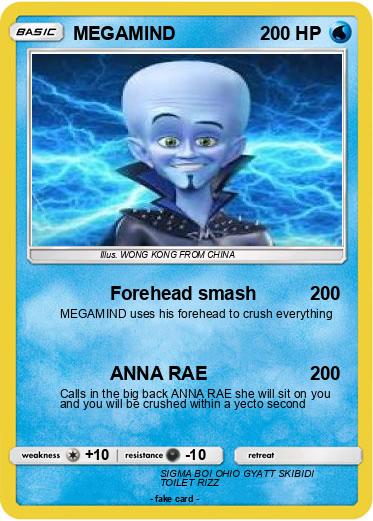 Pokémon MEGAMIND 117 117 - Forehead smash - My Pokemon Card