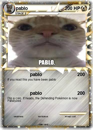 Pokémon pablo 334 334 - pablo - My Pokemon Card