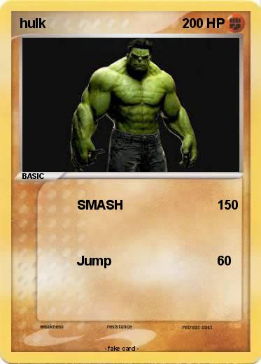 Pokémon hulk 1122 1122 - SMASH - My Pokemon Card