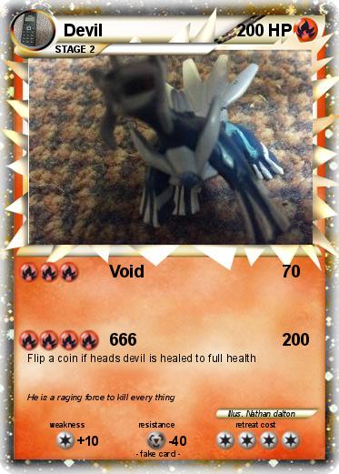 Pokémon Devil 1015 1015 - Void - My Pokemon Card
