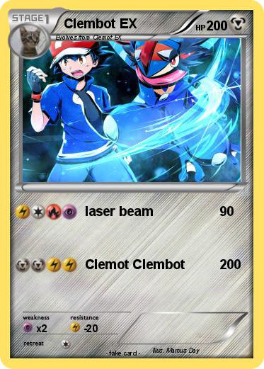 Pokémon Ash Greninja EX 17 17 - laser beam - My Pokemon Card