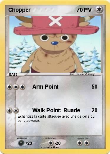 Pokémon Chopper 81 81 - Arm Point - Ma carte Pokémon
