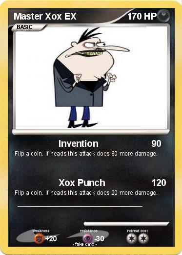 Pokémon Master Xox EX - Invention - My Pokemon Card