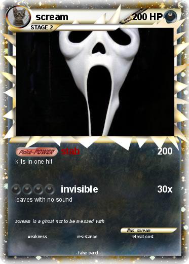 Pokémon scream 338 338 - stab - My Pokemon Card