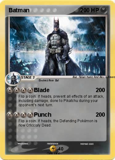 Pokémon Batman 984 984 - Blade - My Pokemon Card