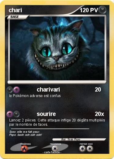 Pokémon chari 5 5 - charivari - Ma carte Pokémon