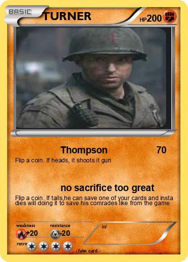 Pokémon TURNER 19 19 - Thompson - My Pokemon Card