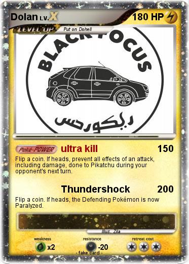 Pokémon Dolan 123 123 - ultra kill - My Pokemon Card