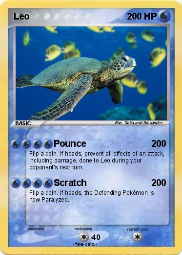 Pokémon Leo 432 432 - Pounce - My Pokemon Card