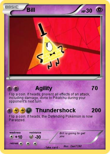 Pokémon Bill 1474 1474 - Agility - My Pokemon Card