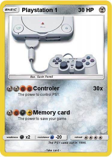 Pokémon Playstation 1 4 4 - Controler - My Pokemon Card