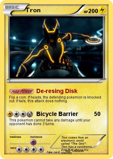 Pokémon Tron 198 198 - De-resing Disk - My Pokemon Card