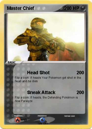 Pokémon Master Chief 726 726 - Head Shot - My Pokemon Card