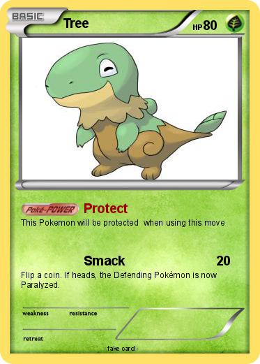 Pokémon Tree 694 694 - Protect - My Pokemon Card