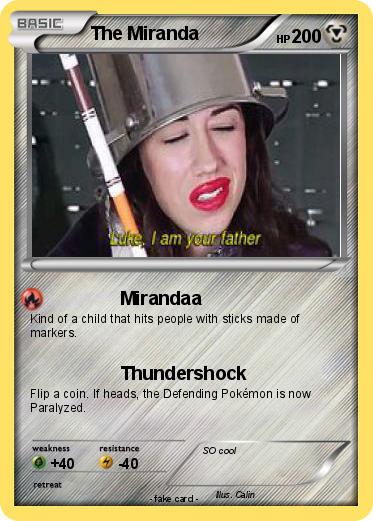 Pokémon The Miranda - Mirandaa - My Pokemon Card