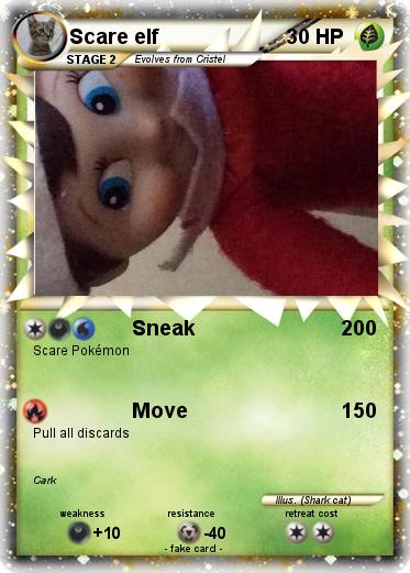Pokémon Scare elf - Sneak - My Pokemon Card