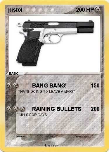 Pokémon pistol 113 113 - BANG BANG! - My Pokemon Card