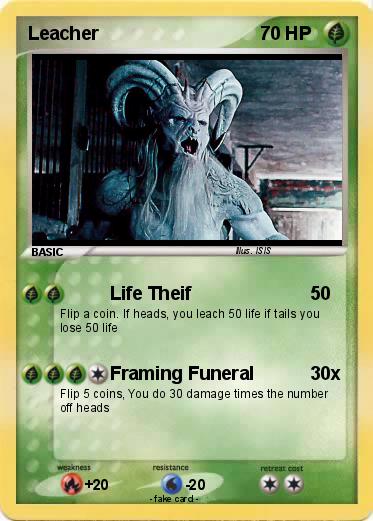 Pokémon Leacher 2 2 - Life Theif - My Pokemon Card